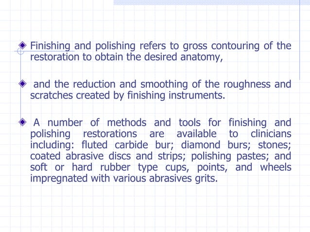 FINISHING AND POLISHING agents.ppt