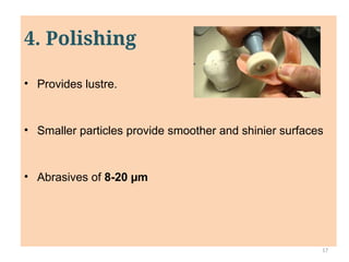 Finishing and polishing of Complete Denture Dr Sanket | PPTX