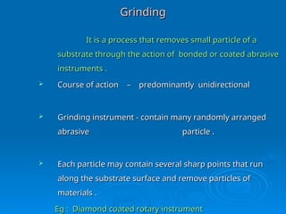 Finishing and Polishing of Restorations. | PPT