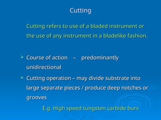 Finishing and Polishing of Restorations. | PPT