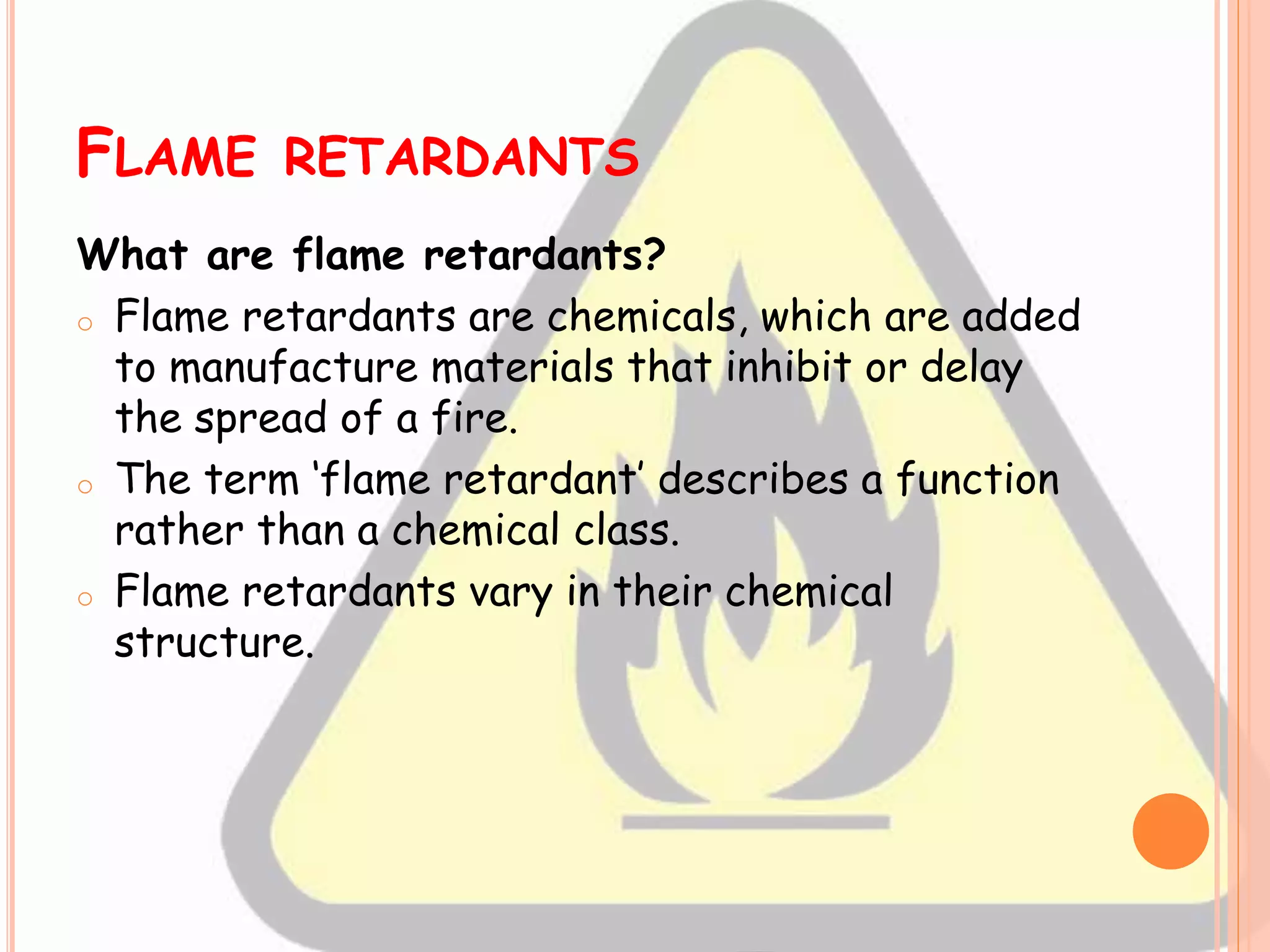 flame retardant and proof finish | PPTX