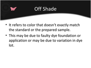 Finishing defects | PPT