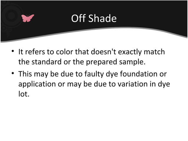 Finishing defects | PPT