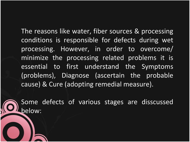 Finishing defects | PPT