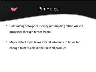 Finishing defects | PPT