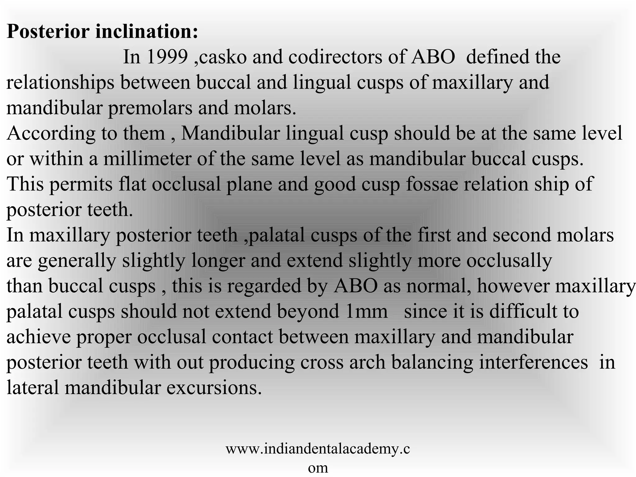 Finishing & detaling in orthodontics | PPT