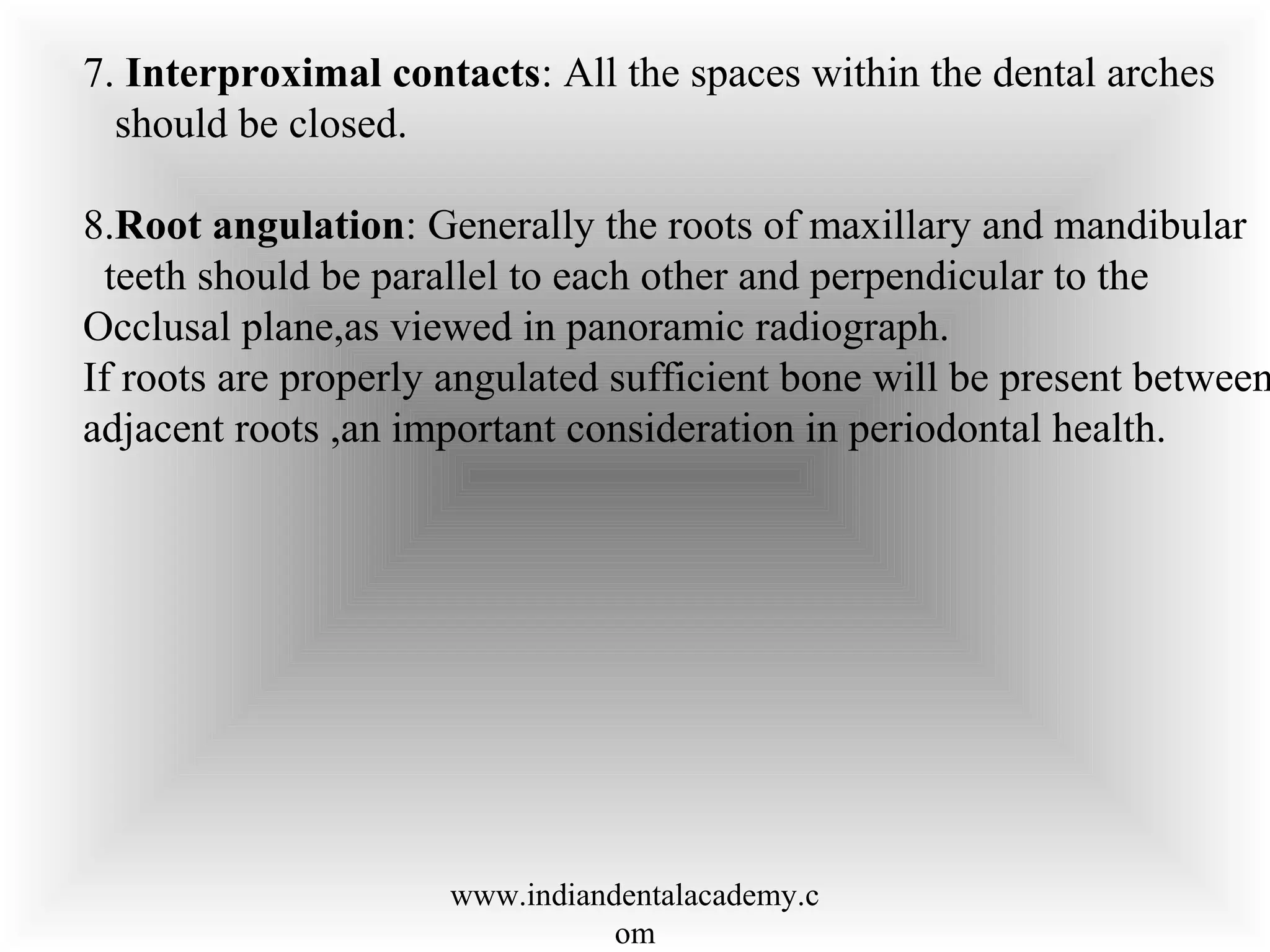 Finishing & detailing in orthodontics / fixed orthodontics course | PPT