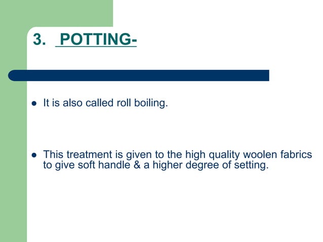 Finishing of wool | PPT