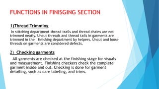 Finishing & packaging | PPTX