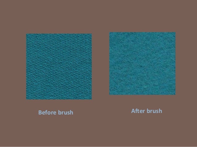 Finishing process and parameters