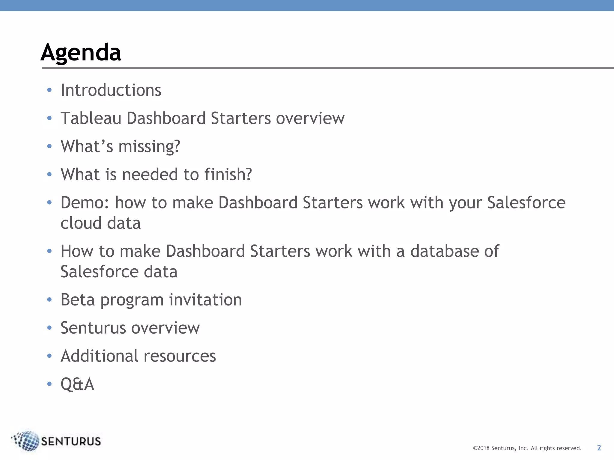 A Deep Dive into Tableau Dashboard Starters for Salesforce | PPTX