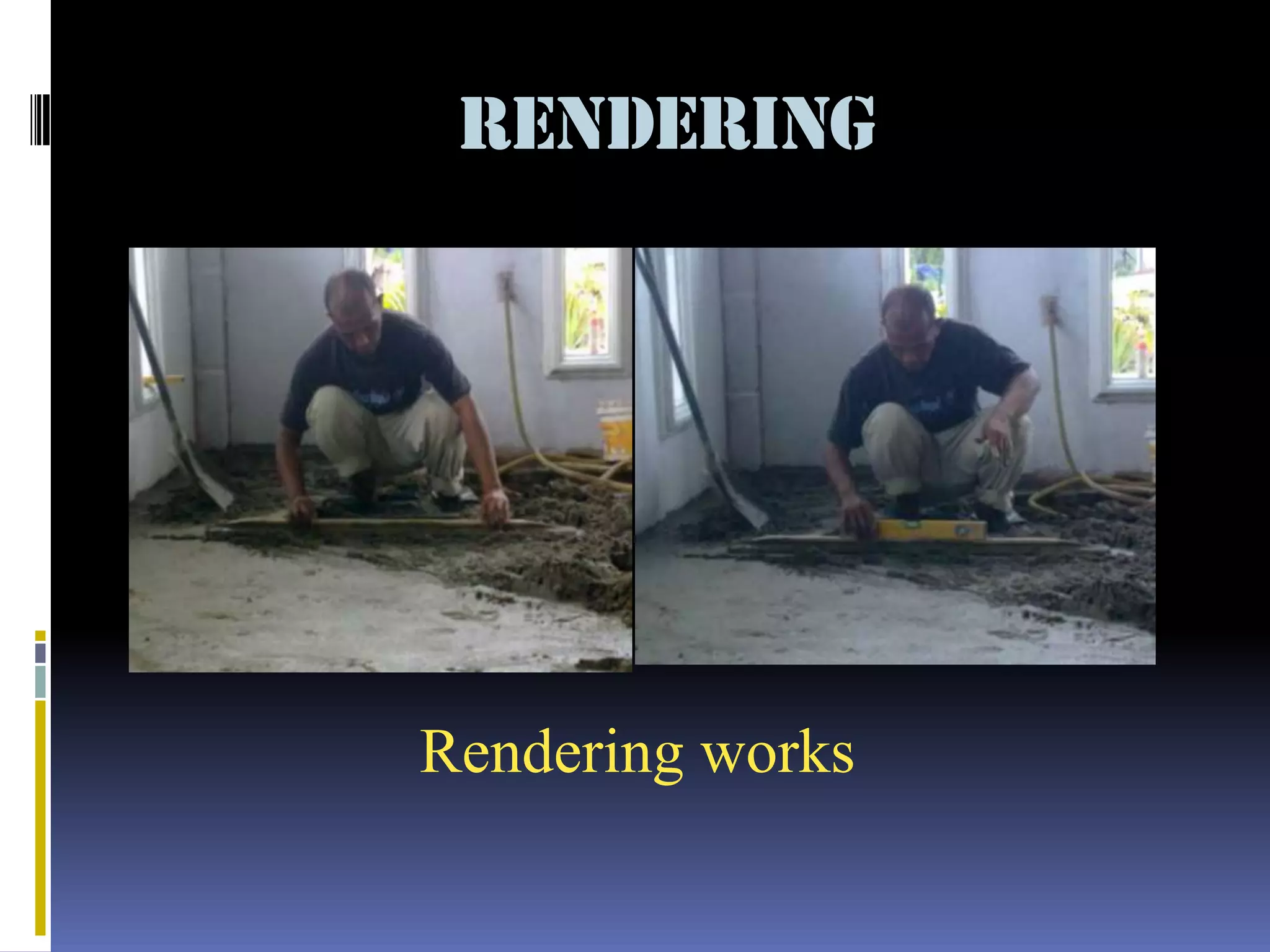 Finishing works (Building Construction) | PPTX