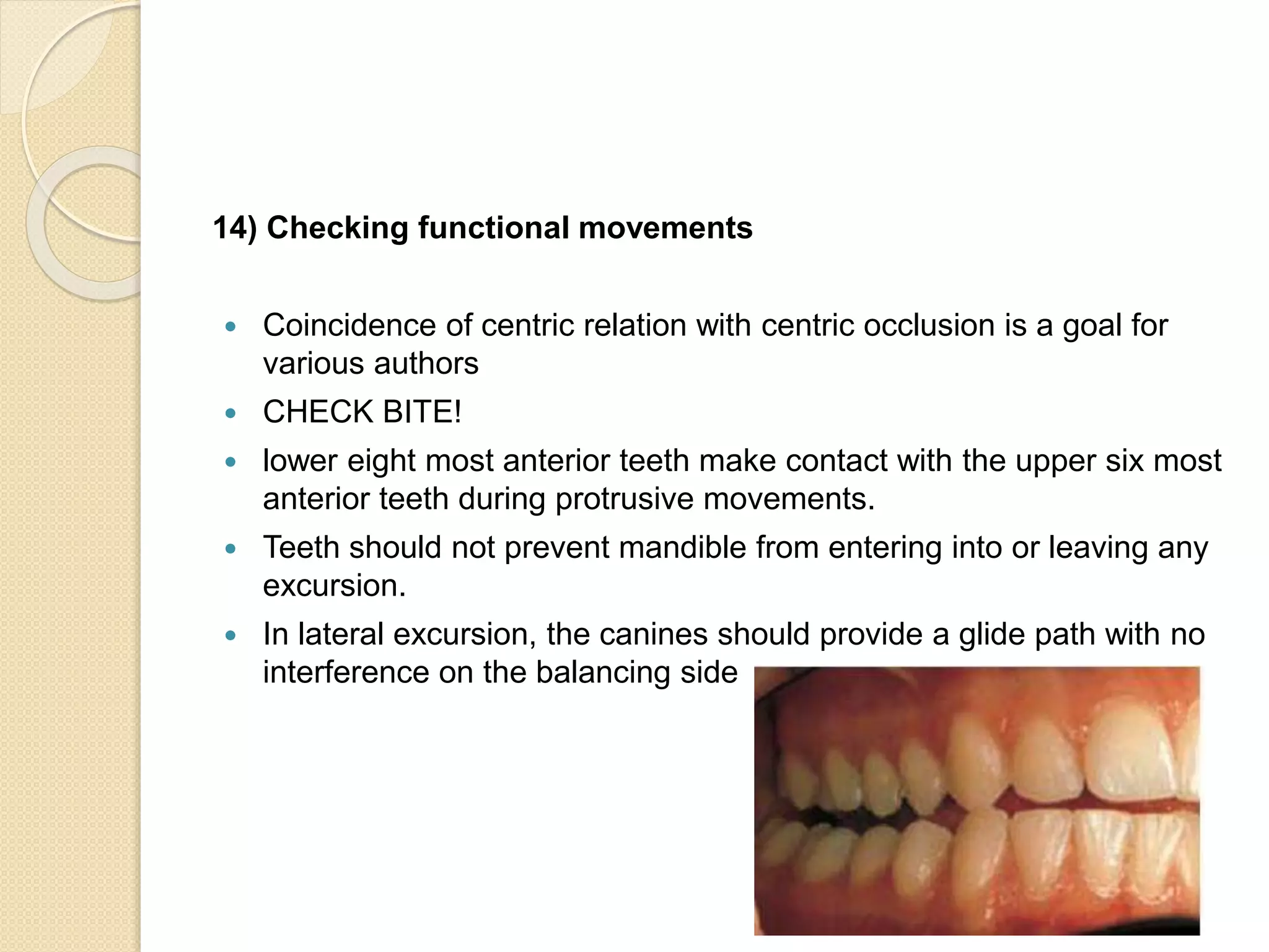 finishing and detailing in orthodontics | PPTX