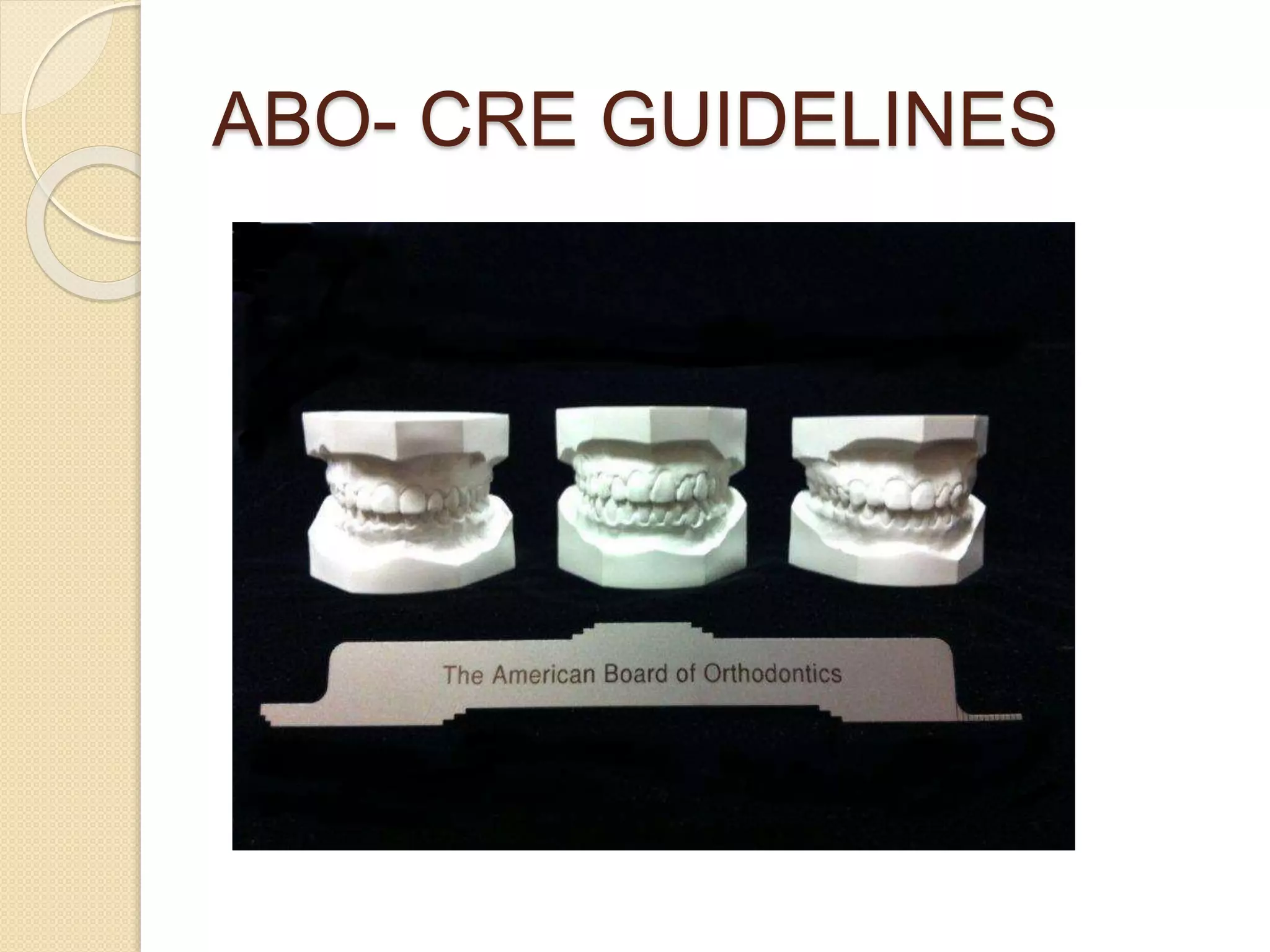 finishing and detailing in orthodontics | PPTX