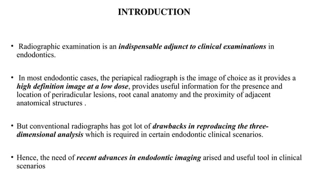 recent advances in imagingin conservative dentistry and endodontics .pptx