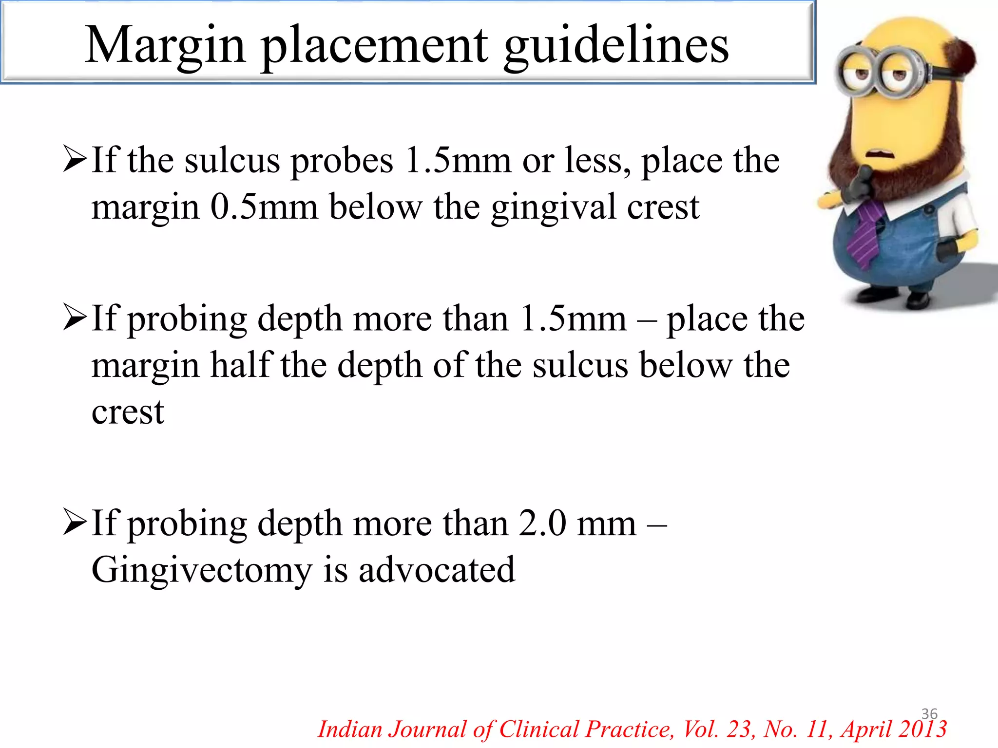Finish lines (3) final | PPTX | Dental Health | Diseases and Conditions