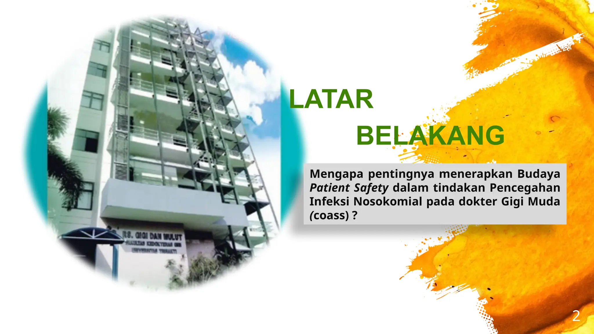 analisis penyebarang penyakit infeksi silang pada dokter gigi muda | PPTX