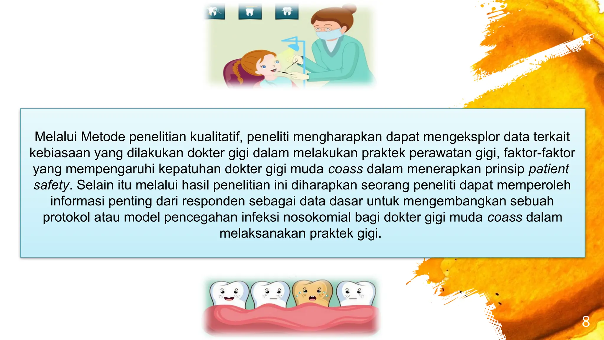 analisis penyebarang penyakit infeksi silang pada dokter gigi muda | PPTX