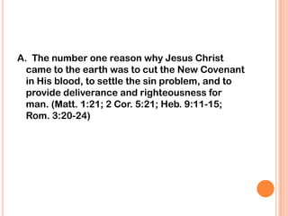 Finish work of the cross | PPTX