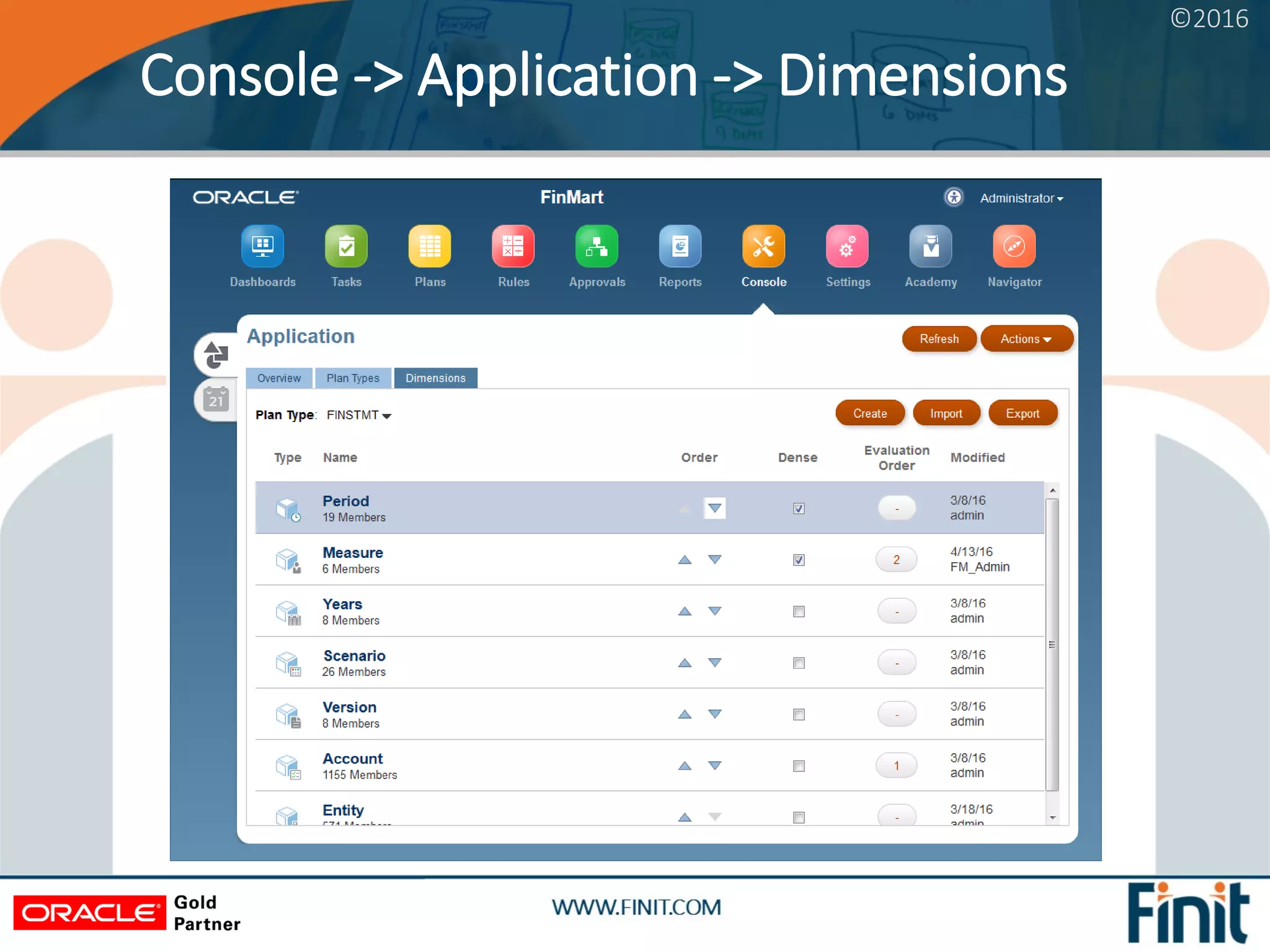 Finit Hyperion Planning & PBCS Simplified User Interface | PDF