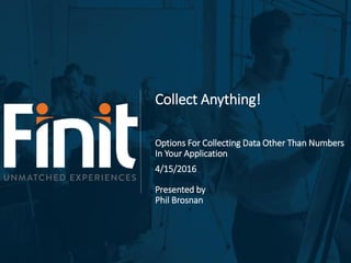 Finit OneStream - What's Possible Part II | PDF