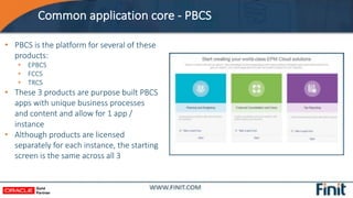Finit - Breaking Through the Cloud: An Overview of Oracle EPM Cloud | PDF