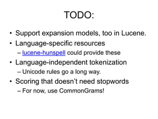 Finite State Queries In Lucene | PPT
