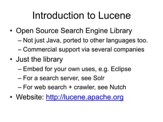 Finite State Queries In Lucene | PPT