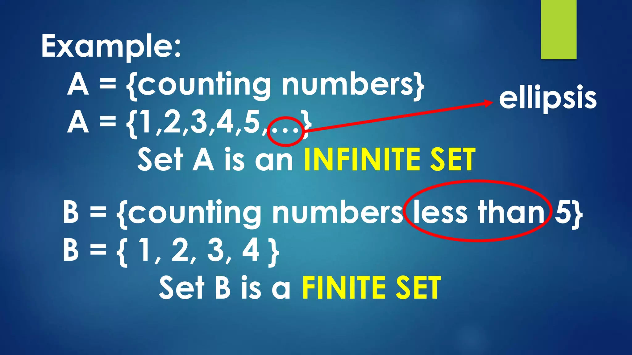 Finite And Infinite Equal And Equivalent Ways Of Naming Sets Pdf