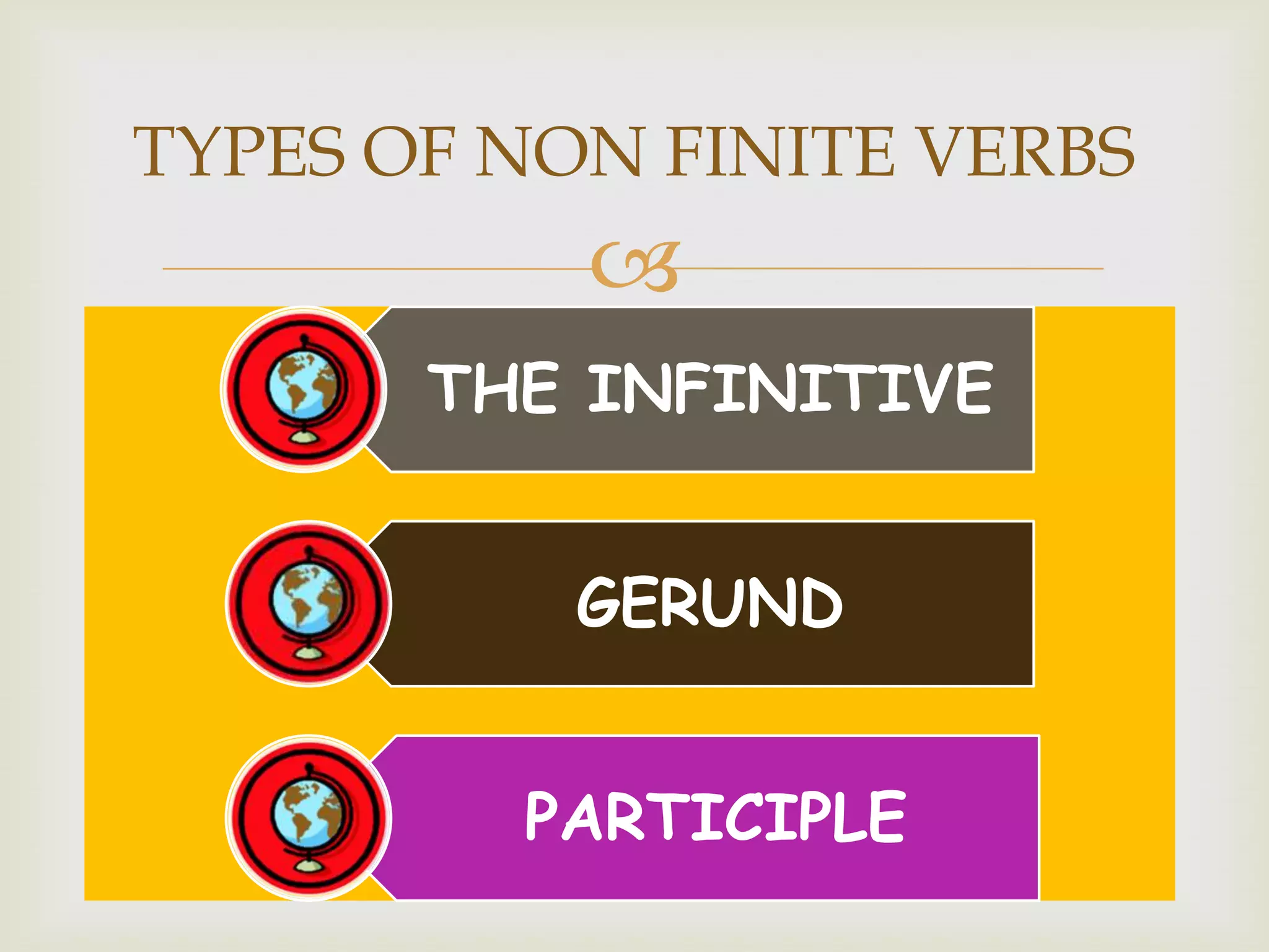 Finite and Non-finite Verbs | PPTX