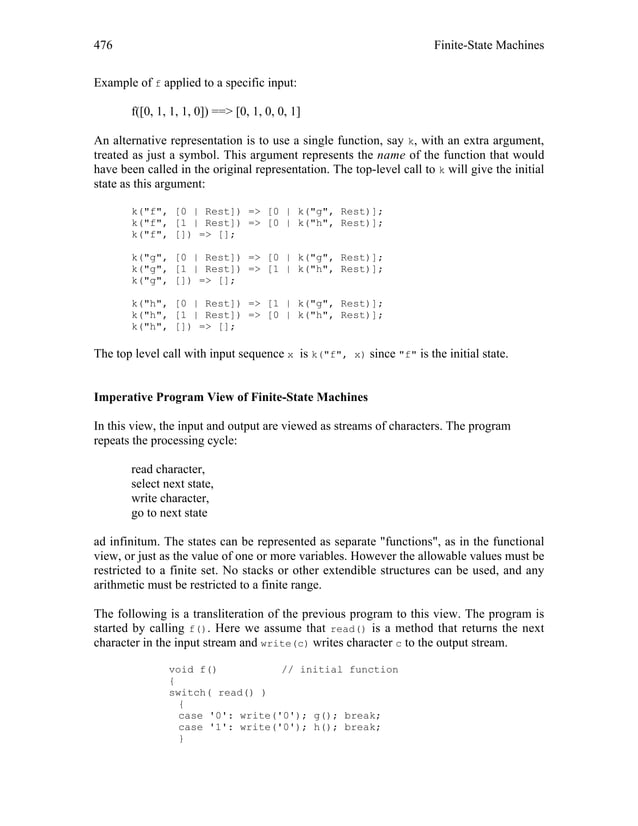 Finite Automata Pdf Programming Languages Computing