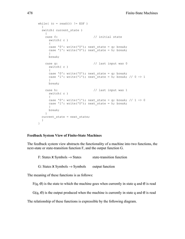 Finite Automata Pdf Programming Languages Computing