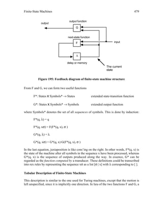 Finite automata | PDF