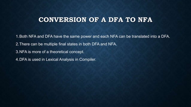 Finite Automata Pptx Computing Technology And Computing