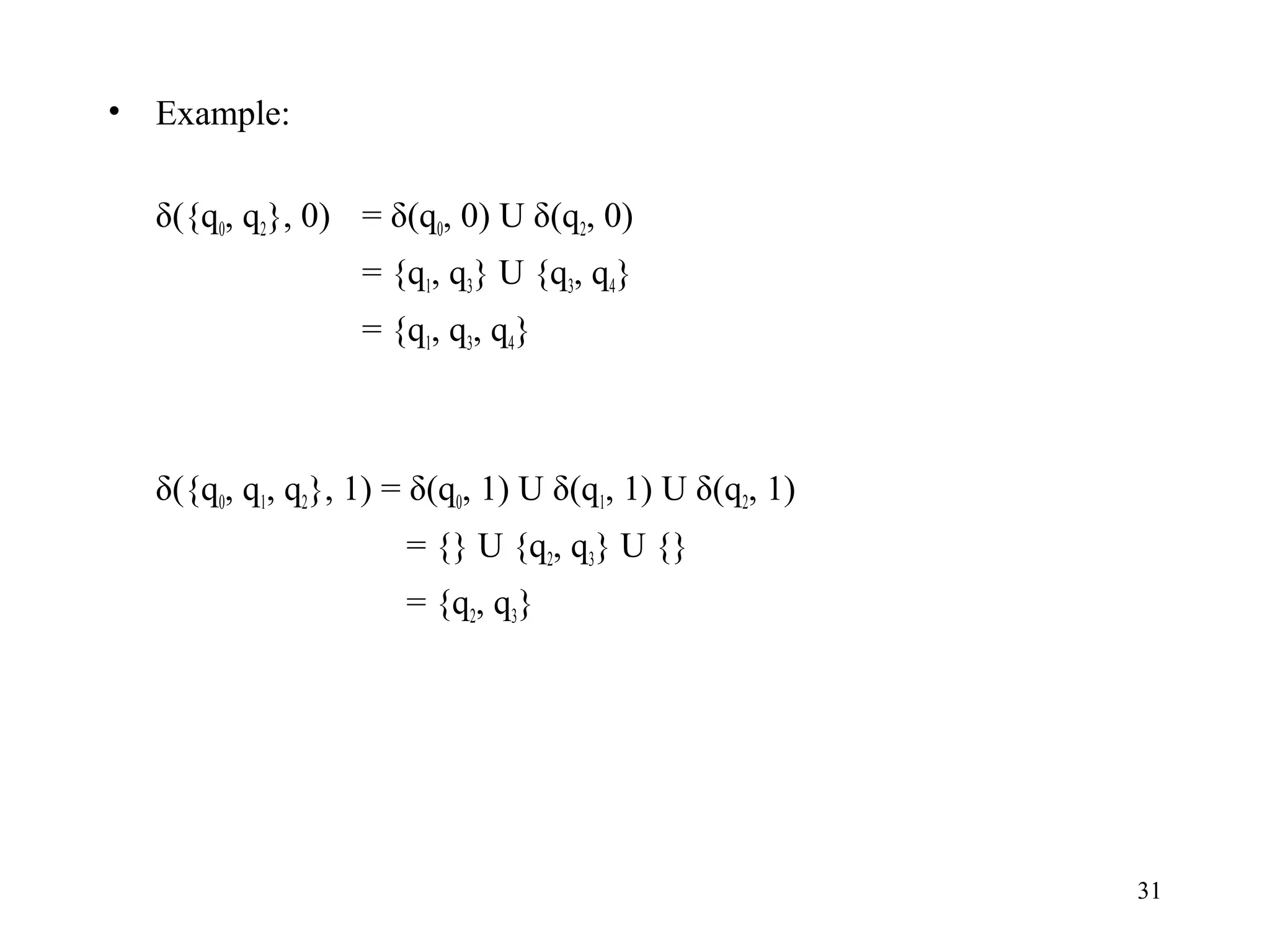 Finite automata examples | PPT
