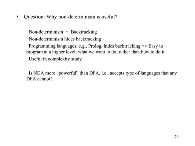Finite Automata Examples Ppt