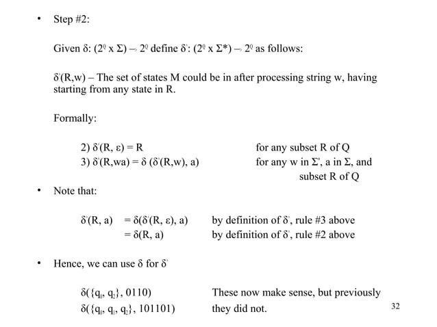 Finite automata examples | PPT