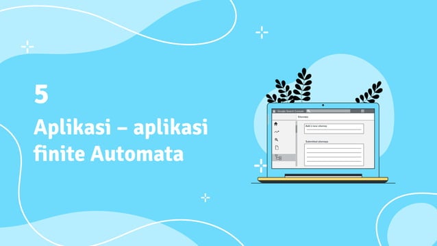 Finite State Automata Dan Deterministik Automata Pptx