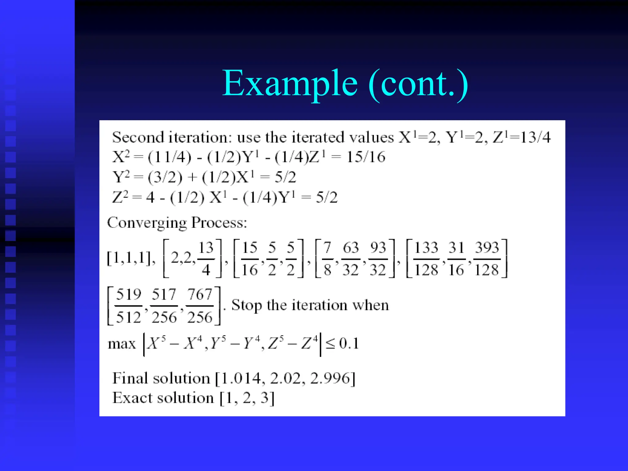Finite Difference Using Numerical Methodppt Physics Science
