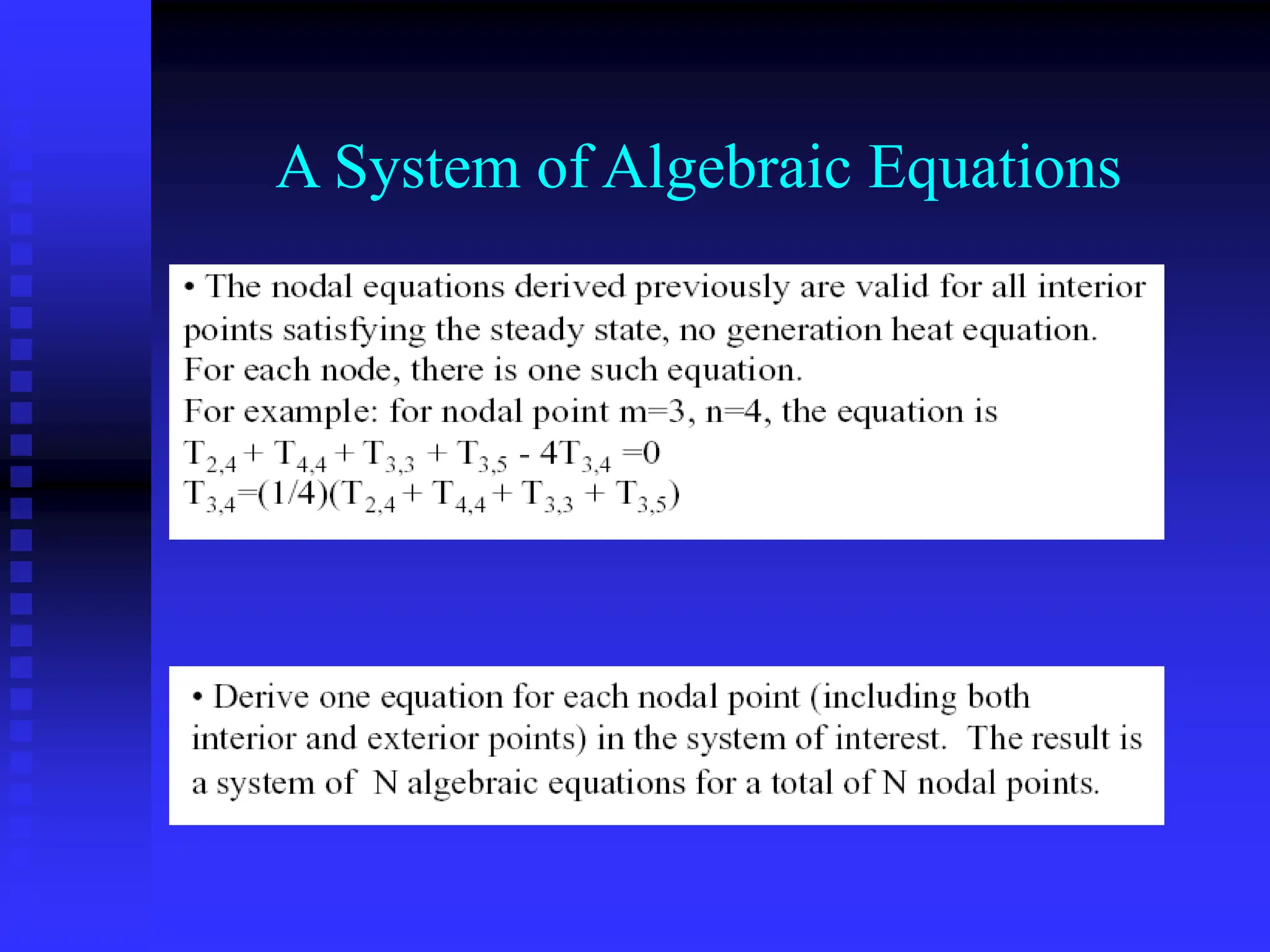 Finite Difference Using Numerical Method Ppt