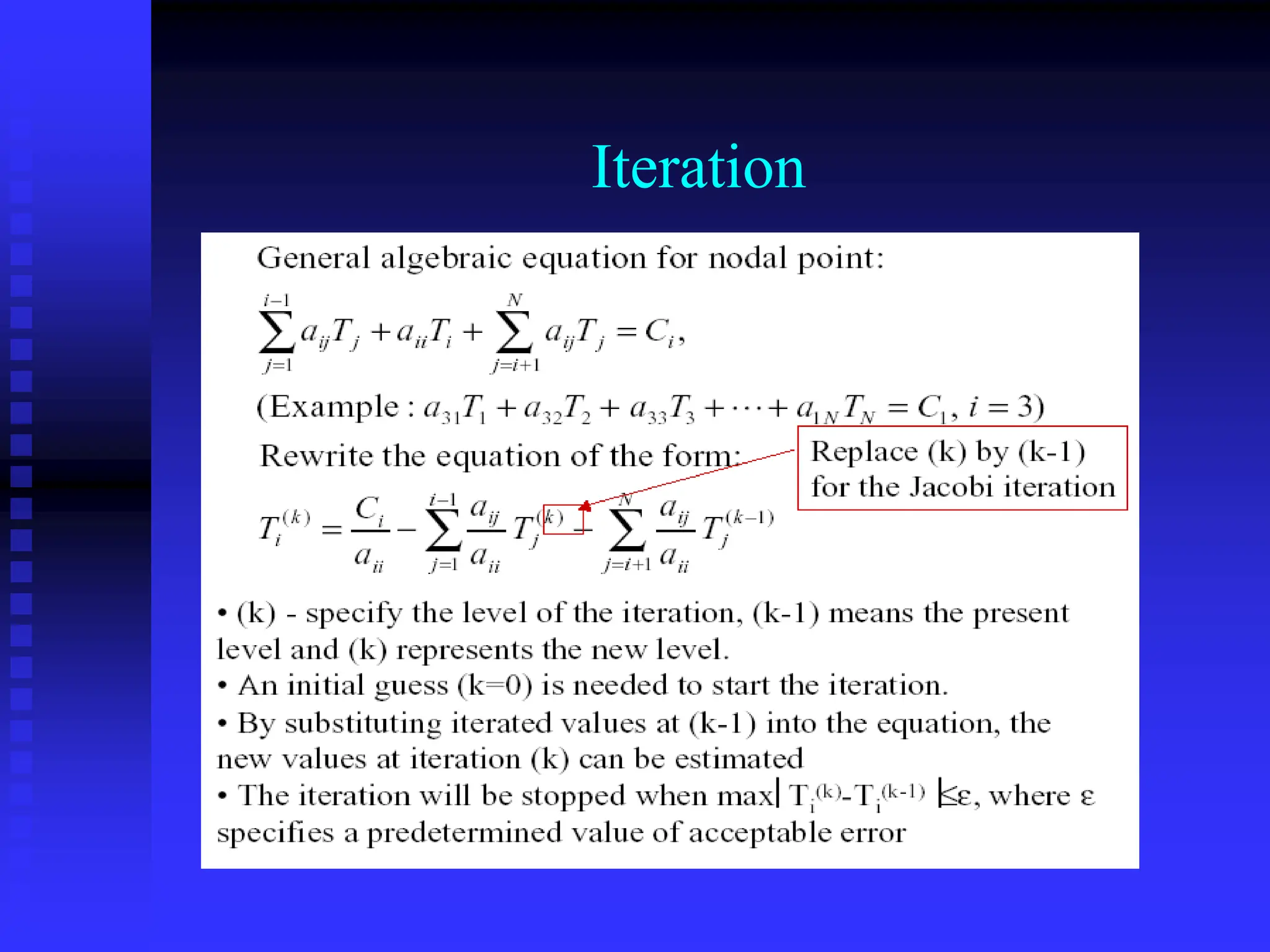 Finite Difference Using Numerical Method Ppt Physics Science