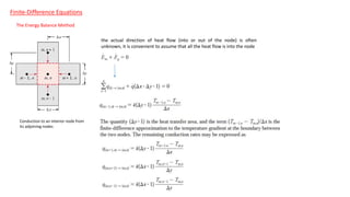 Finite difference equation | PPTX