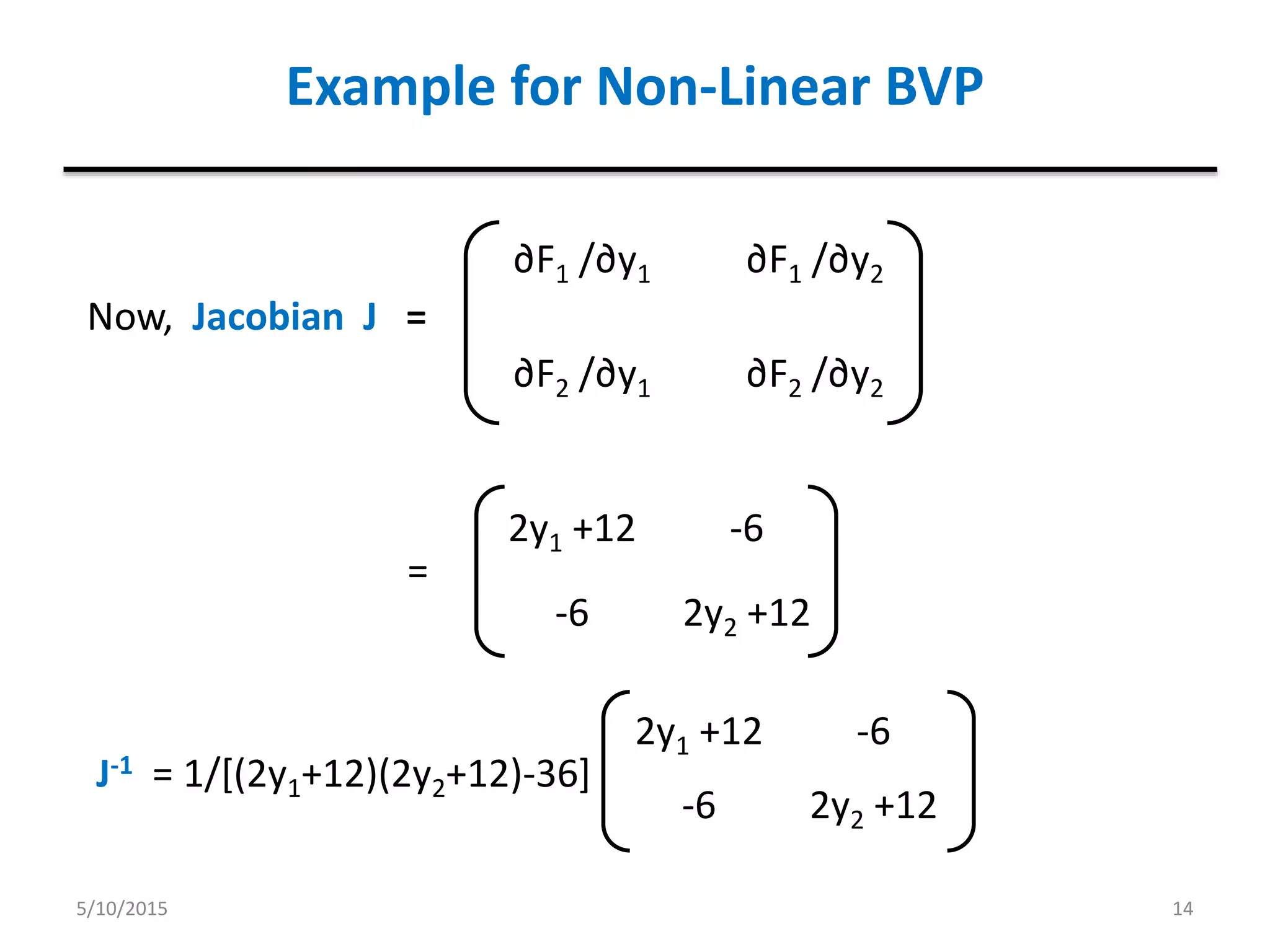 Finite difference method | PPTX
