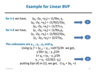Finite difference method | PPTX