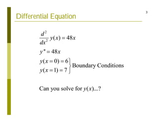 Finite Difference Method | PDF