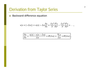 Finite Difference Method | PDF