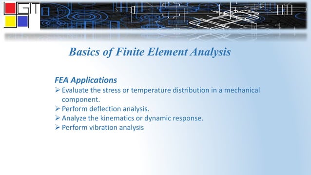 Finite element analysis | PPTX