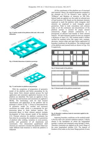 Finite element analysis and experimental simulation of chassis mounted ...