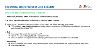 Finite Element Analysis Creo-Simulate Webinar | PPS
