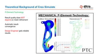 Finite Element Analysis Creo-Simulate Webinar | PPS